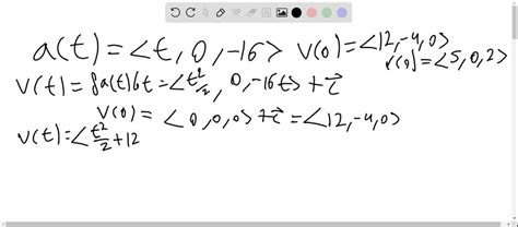 Solved Integrate The Velocity Function In Eq To Obtain The
