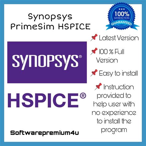 synopsys primesim hspice s 2021 09 2022 vp 2019 06 sp1 1