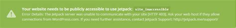 Wrodpressプラグインjetpackの接続エラー Webサイト構築簡単メモ