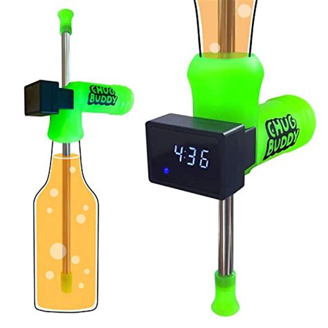 Chug Buddy Beer Snorkel With TIMER Beer Bong Shotgun Tool Drinking