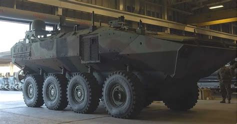 US Marine Corps Receives New ACV C Command And Control Variant Of