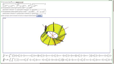 vector field applet created by novoseltsev using sage software