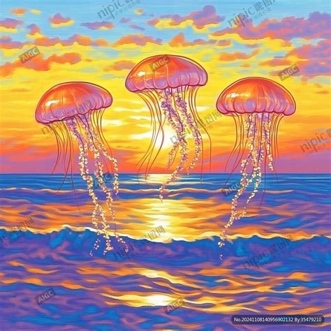 Ai创作图水母海洋插画 水母人物创意设计 飘在空中的水母 海洋生物梦幻水母 海洋梦幻水母 水母路引 神秘海洋水母 插画海洋辽阔 会飞的水母 海洋立体画 大海创意图案 浮动的水母 立体画海底立体