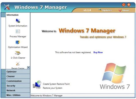 Windows 7 Manager Windows Download