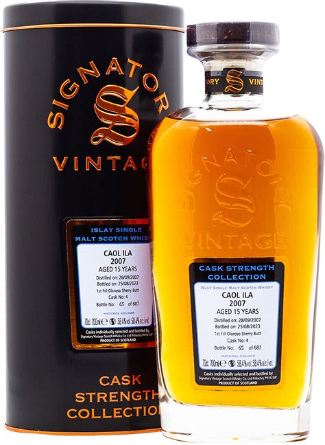Signatory Vintage 15 Jahre Caol Ila Cask Strength Collection Single