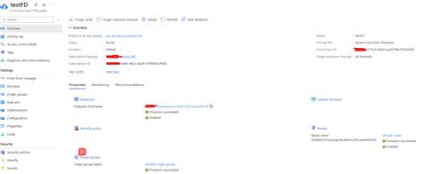 Azure How To Add Traffic Manager In Front Of Front Door Stack Overflow
