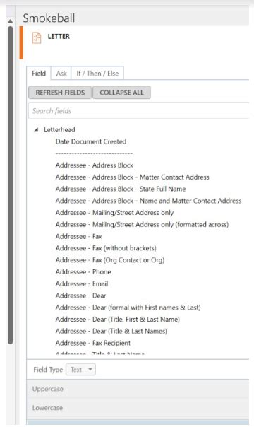 Automate Letter Containers Smokeball Support Hub