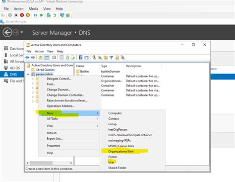 How To Create Ou Organizational Unit And Users In Active Directory