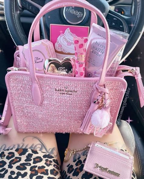 Pin By Pink Pink Pink On Loves Girly Bags Handbag Essentials Fancy Bags