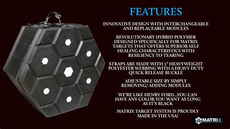 Matrix Targets Modular Archery Target System