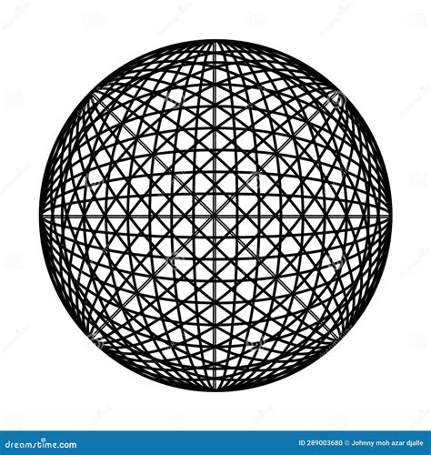 Wireframe Globe Isolated White Stock Illustration Illustration Of