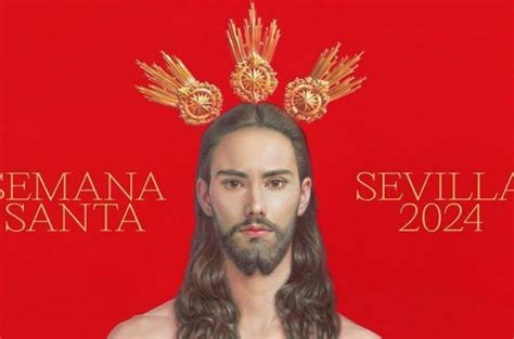 Dios Sobre El Polémico Cartel De La Semana Santa De Sevilla 2024