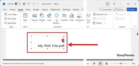 How To Insert PDF In Microsoft Word Document Story Planets