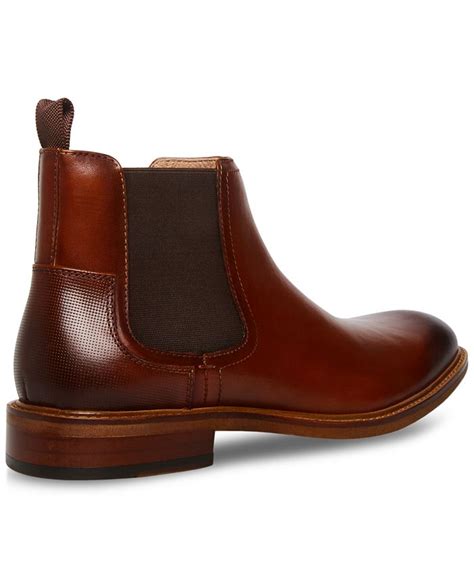 Steve Madden Mens Heritage Leather Chelsea Boot Macys