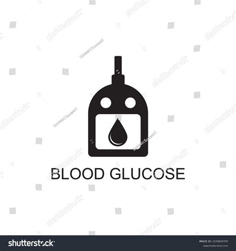 Blood Glucose Icon Medical Icon Stock Vector Royalty Free 2228829705