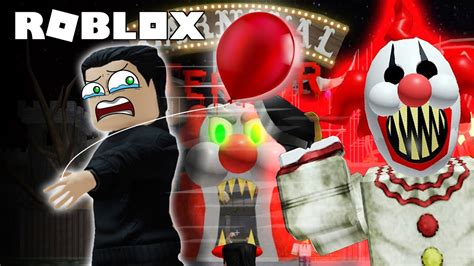 AKU DIKEJAR BADUT MENYERAMKAN ROBLOX INDONESIA YouTube