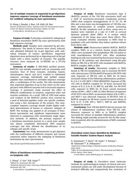 pdf clostridium tetani clones identified by multilocus variable