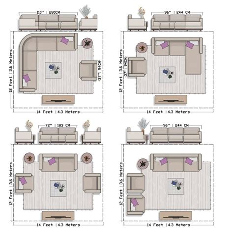 12x14 Small Living Room Layout Design Arsitektur Rumah Interior