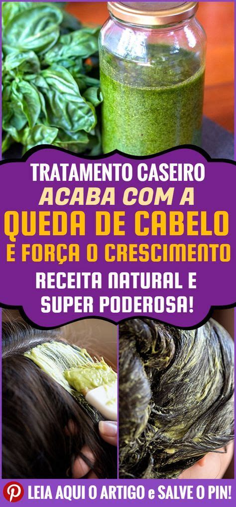 Tratamento Natural Para Queda E Crescimento Do Cabelo BABOSA E