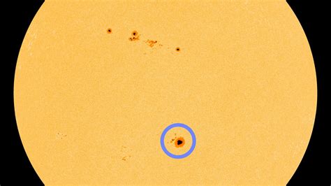 2024 This Huge Sunspot Is Visible Even Without A Telescope