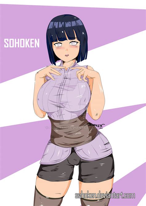 Commission Hinata Hyuga By Sohoken On Deviantart