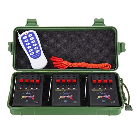New Remote Control Switch 12 Cue Wireless Electronic Fire Work Remote