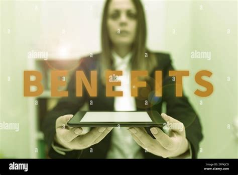 Text Caption Presenting Benefits Business Approach Something That Produces Good Results Or That