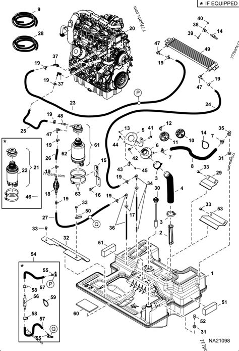 Engine And Attaching Parts Fuel System Loaders Bobcat T650 T1ml11001 And Above