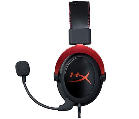 אוזניות גיימינג עם מיקרופון Hyperx Cloud Ii בצבע שחור ואדום אייבורי מחשבים וסלולר
