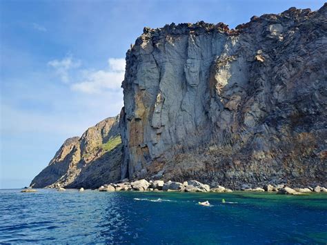 Aeolian Islands Sicily Short Swims Italy Swimtrek