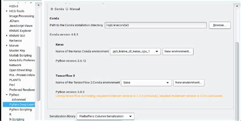 Keras To Tensorflow Network Converter Node Issue Knime Extensions