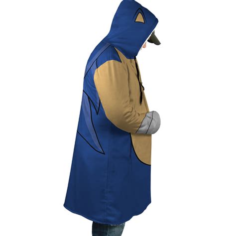Sonic The Hedgehog Hooded Cloak Coat Animebape