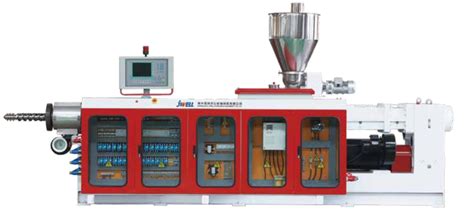 Counter Parallel Twin Screw Extruder Jwell Machinery Professional