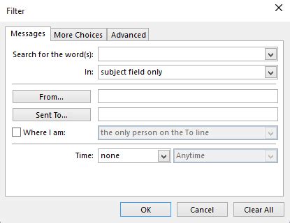Conditional Formatting In Outlook Microsoft Outlook 365