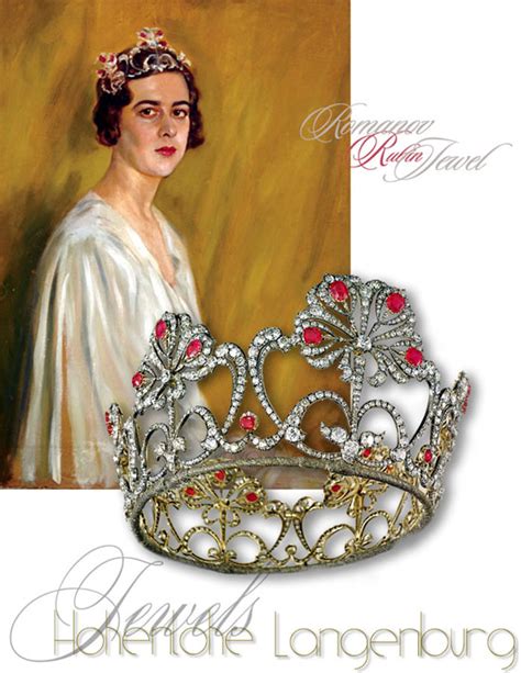 Romanov Ruby Palmetten Diamond Tiara Grand Duchess Marie Alexandrovna Duchess Of Edinburgh