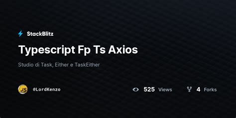 typescript fp ts axios stackblitz