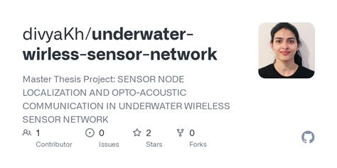 Github Divyakh Underwater Wirless Sensor Network Master Thesis