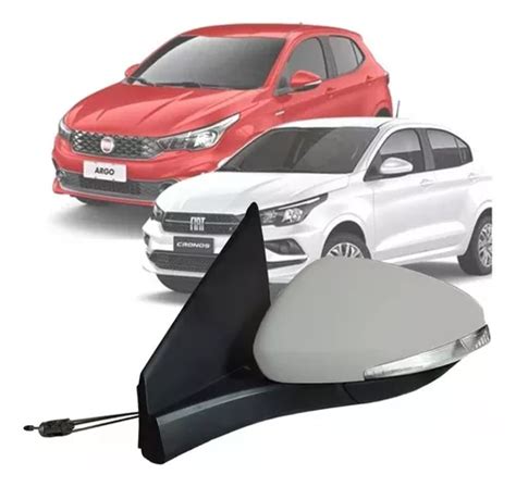Retrovisor Externo Esquerdo Manual C Pisca Fiat Argo Cronos