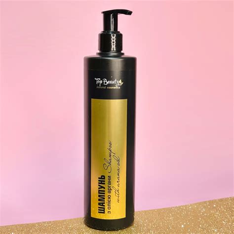 Шампунь з маслом аргани та кератином Top Beauty 400 мл - купити оптом ...