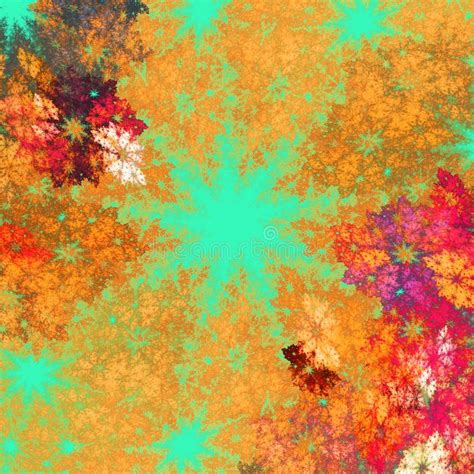 Diseo Grfico Creativo De Las Ilustraciones Del Fractal 3d Stock De