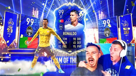 Omg Cristiano Ronaldo Toty Im Pack 😱🔥 Bestes Fifa 20 Team Of The