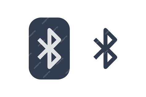 Premium Vector Bluetooth Icon Vector Bluetooth Symbol Bluetooth Technology Icon Wireless