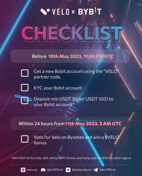 Velo Official On Twitter Less Than 48 Hours To Participate In The