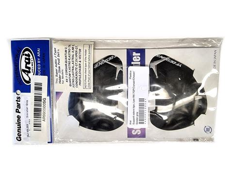 Ricambi Arai Supporti Esterni Tipo J Per RX 7GP Corsair Chaser Viper