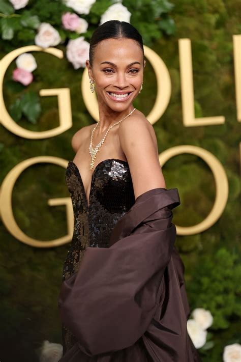 Zoe Saldana Wins Best Supporting Film Actress At 2025 Golden Globes