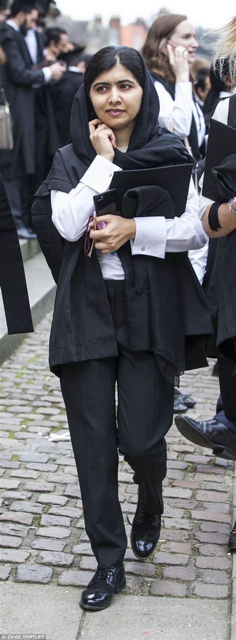 Activist Malala Yousafzai Attends First Lectures At Oxford University 5