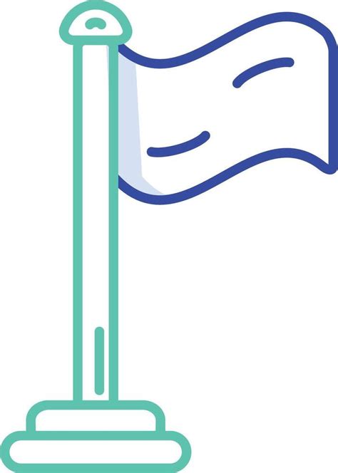 Flag Outline Color Illustration 48100035 Vector Art At Vecteezy