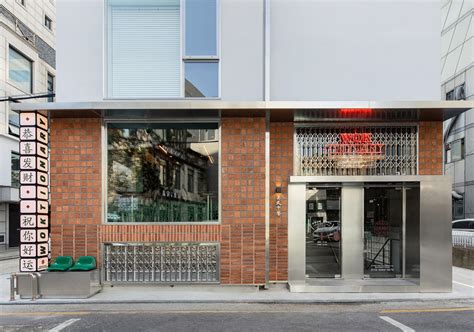 Red Building Facade Texture