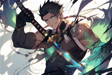 Sano Green Eyed Samurai By Nwawalrus On Deviantart