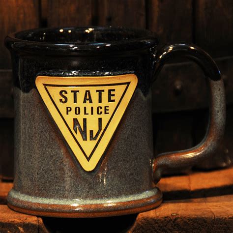 Njsp Patch 16oz Mug Troopers United Foundation
